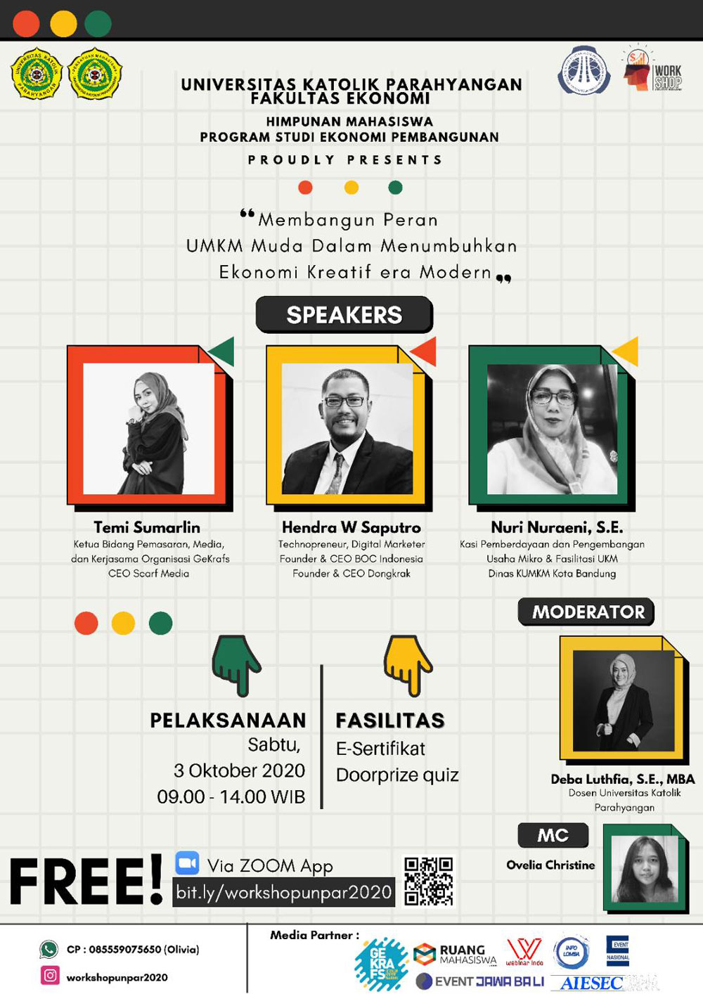 CEO BOC Indonesia Beri Workshop Digital Marketing di Universitas Katolik Parahyangan