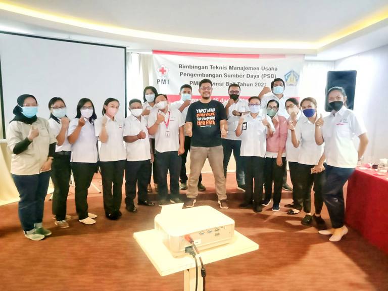 Workshop Taktis Digital Marketing Untuk PMI Bali